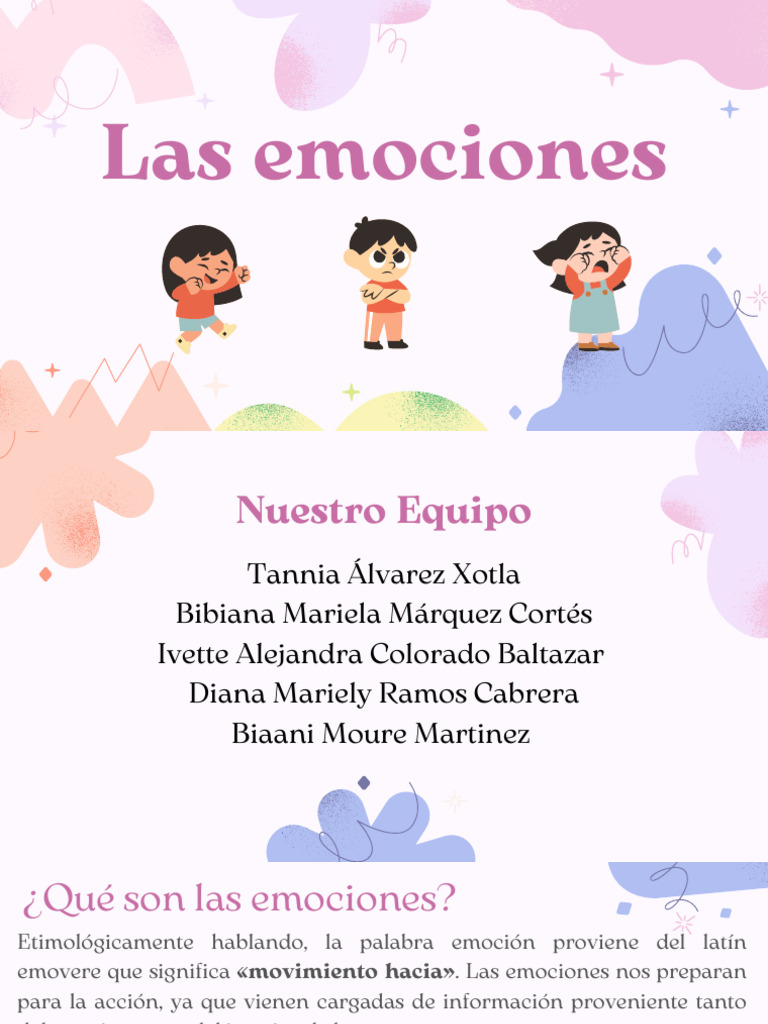 Las Emociones - 20250227 - 182658 - 0000 | PDF | Las emociones ...