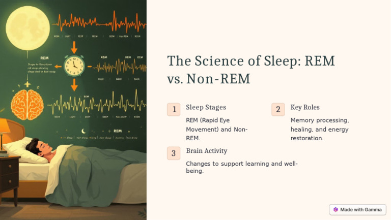 Stages of Sleep: REM and Non-REM | PDF