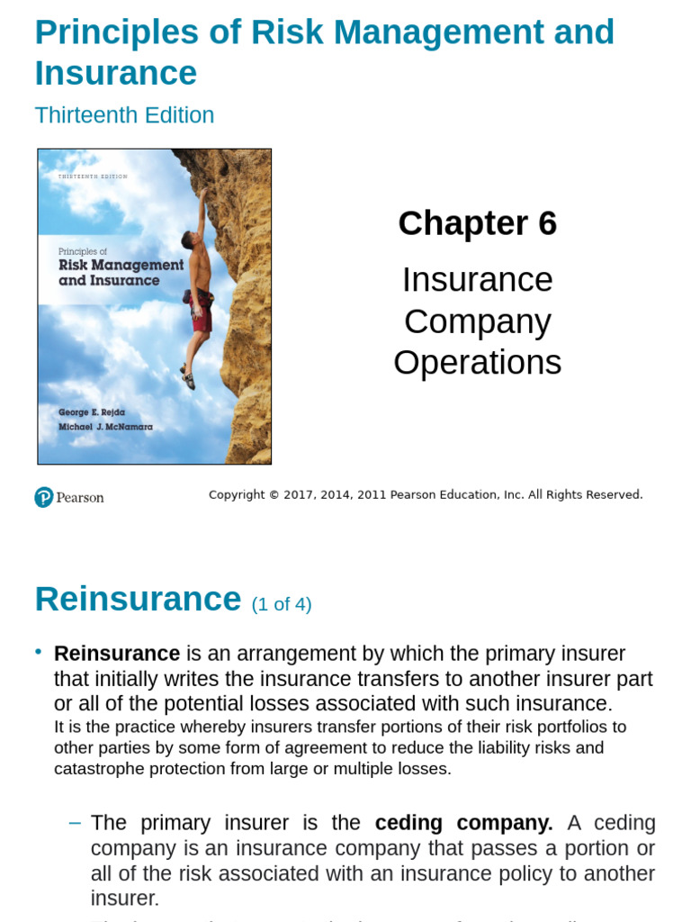 L3 Insurer Operations (Part 2 - with examples) | PDF | Reinsurance ...
