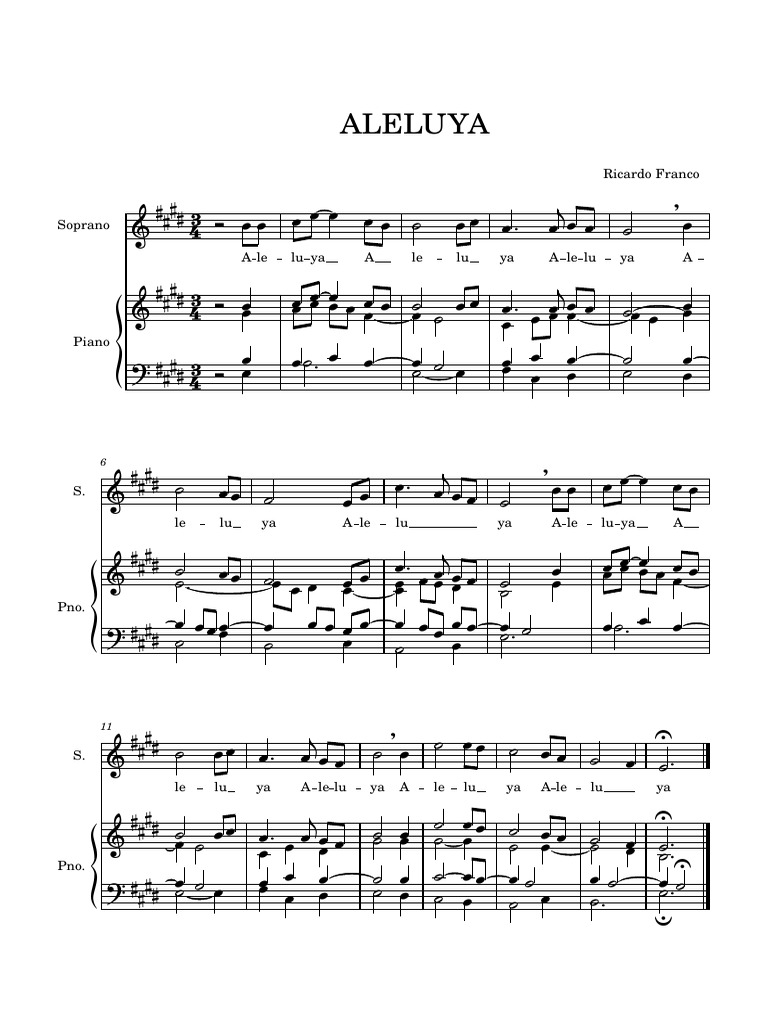 Aleluya 3 | PDF