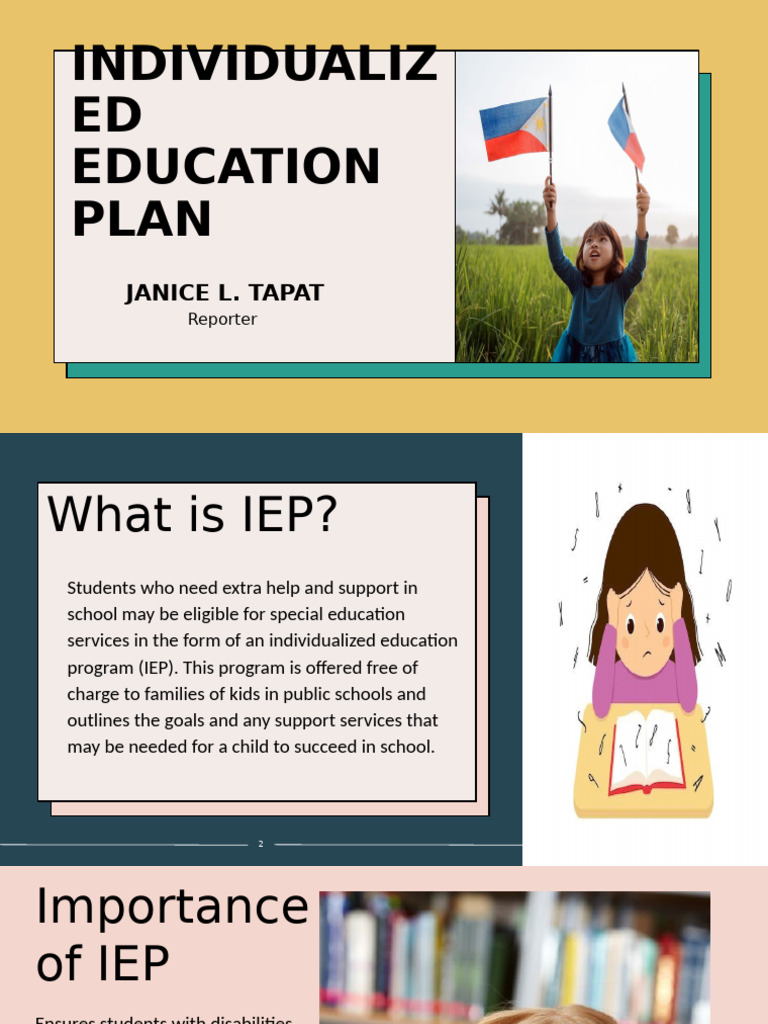 Individualized Education Plan Report | PDF | Individualized Education ...