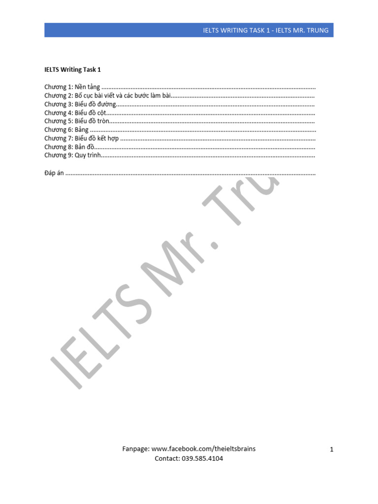 IELTS-Writing-Task-1 | PDF