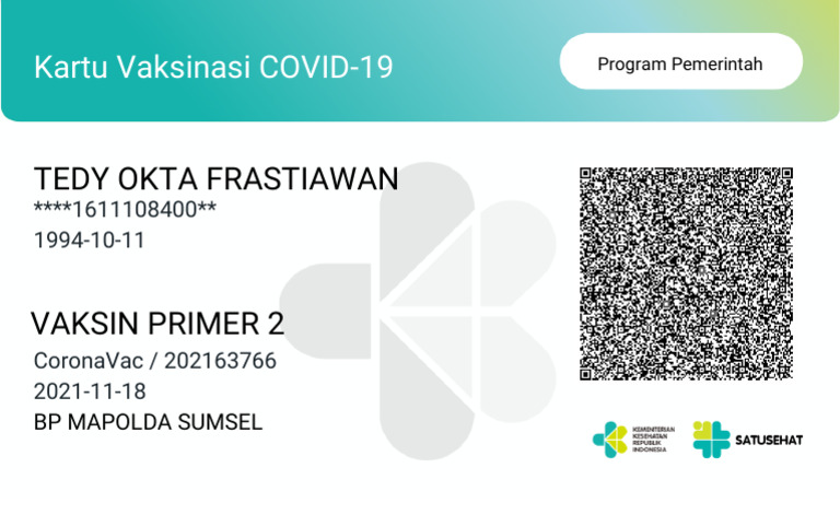 Vaccine-Certificate-Dose 2-Tedy Okta Frastiawan-539 | PDF