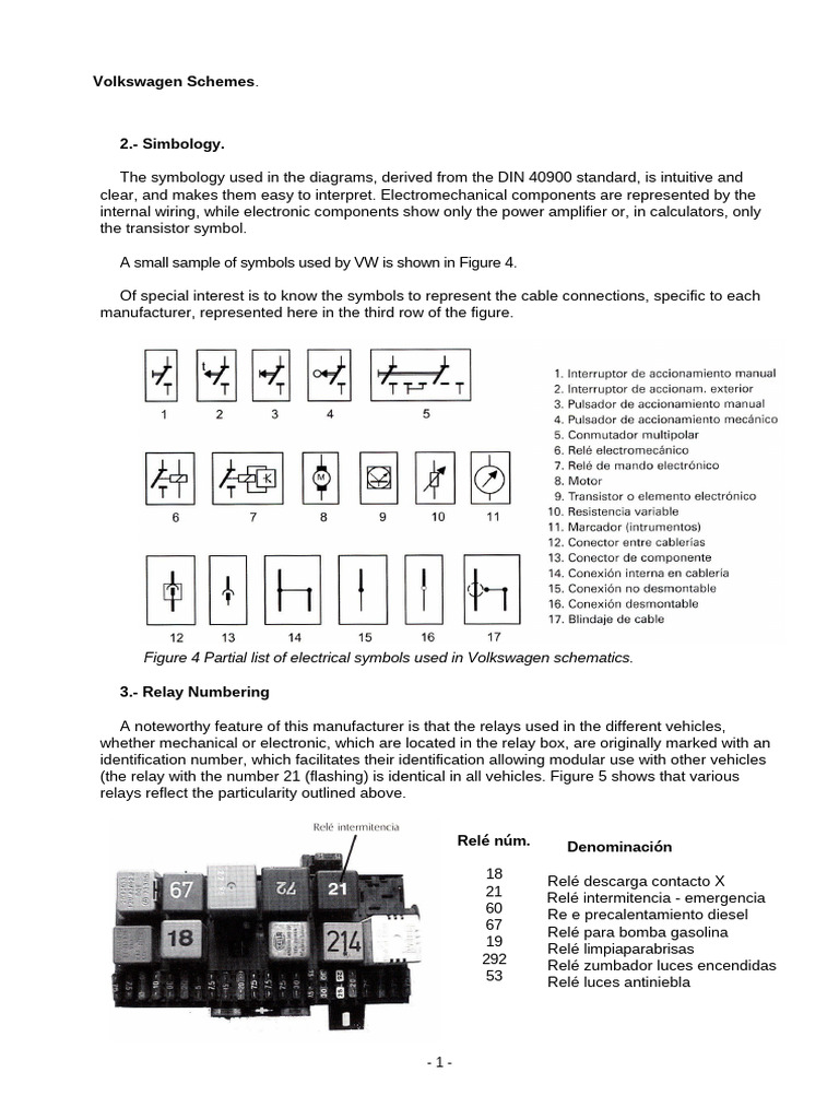 Volkswagen Electrical Schematics Guide | PDF