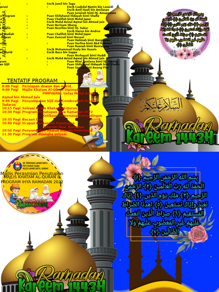Buku Program Ihya Ramadan | PDF