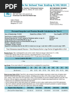 Finding Your NYCERS Member/Pension Number | PDF | Paycheck | Pension