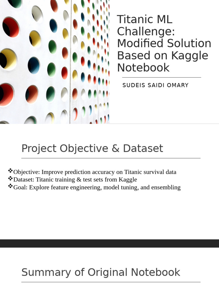 Titanic ML Challenge | PDF
