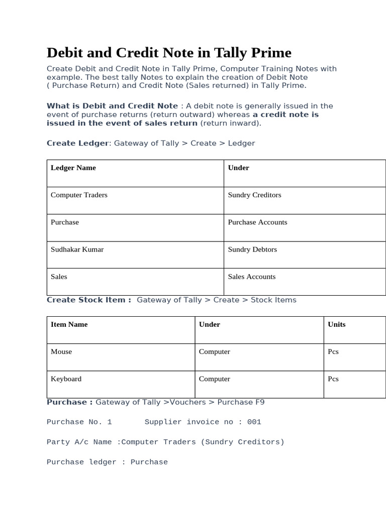 Debit and Credit Notes, Interest Calculatons, Multiple Currencies Notes ...