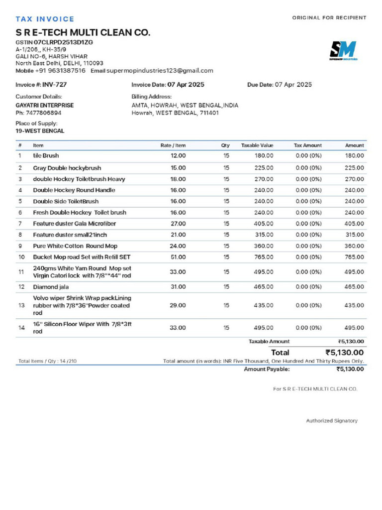 Gayatri Enterprises | PDF