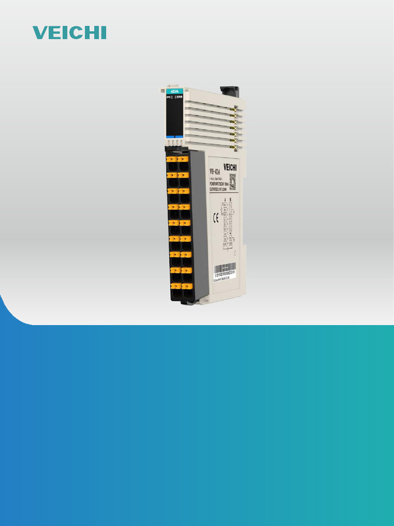 VH 4da PLC Right Expansion Module Manual v1.0 | PDF | Power Supply ...