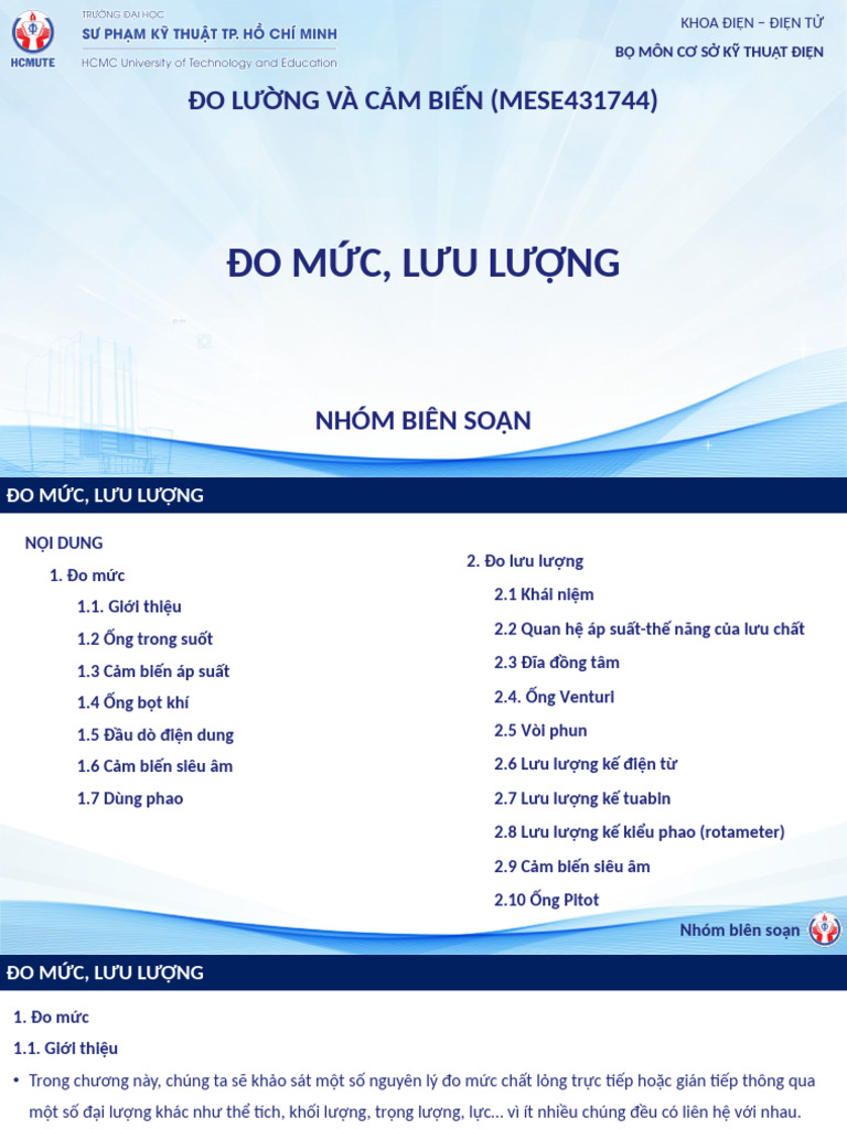 Chuong 11_do Muc, Luu Luong | PDF