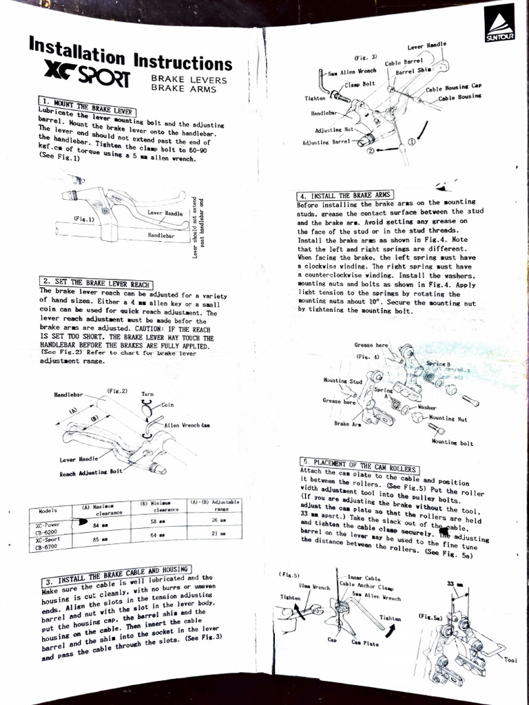 Brake Lever Installation Guide | PDF | Metalworking