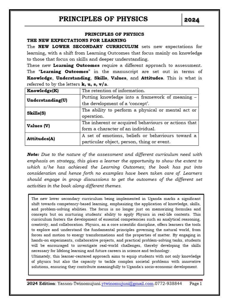 Physics Curriculum and Laboratory Safety | PDF | Significant Figures ...