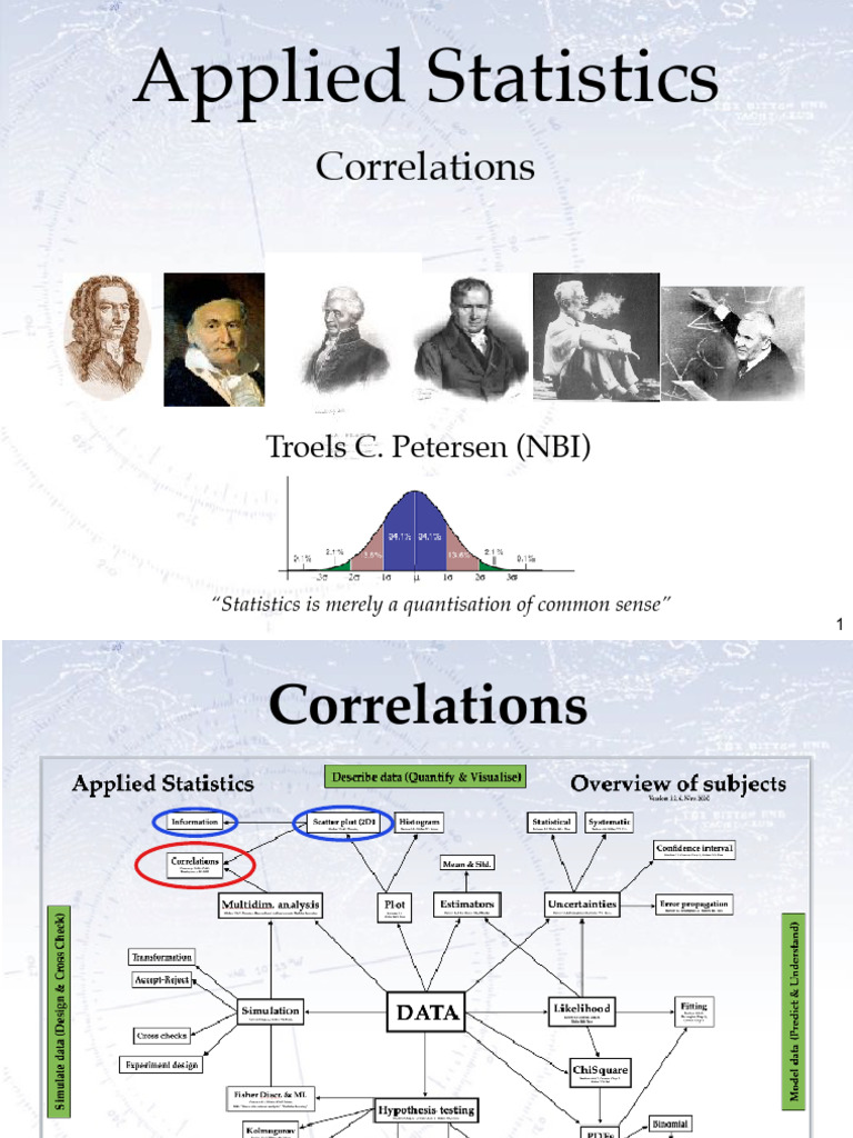 AS2024 11 18 Correlations | PDF | Probability | Probability Theory
