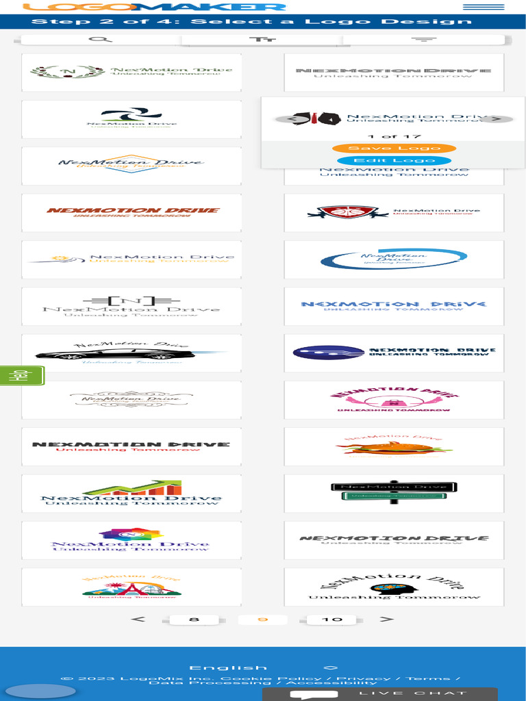 Step 2 of 4 Choose a Logo Design Logo Maker 5 | PDF