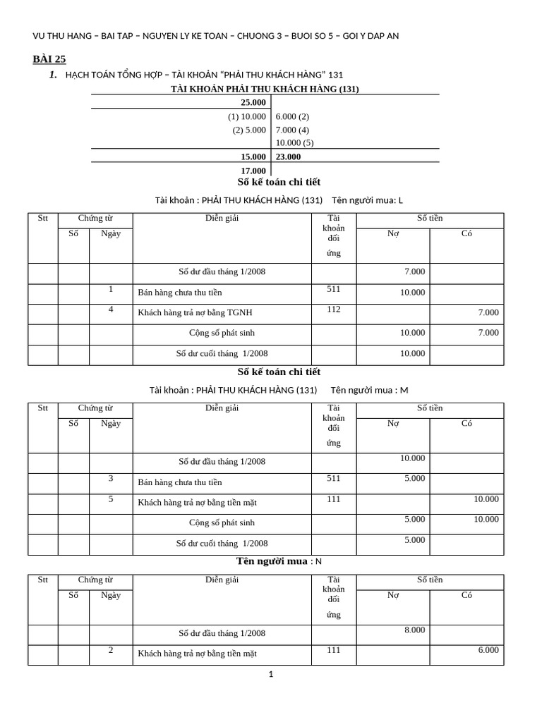 C 3 - BT - BUOI 5 | PDF