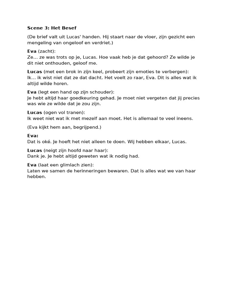 Random Script Scene 3 Deel 1 | PDF
