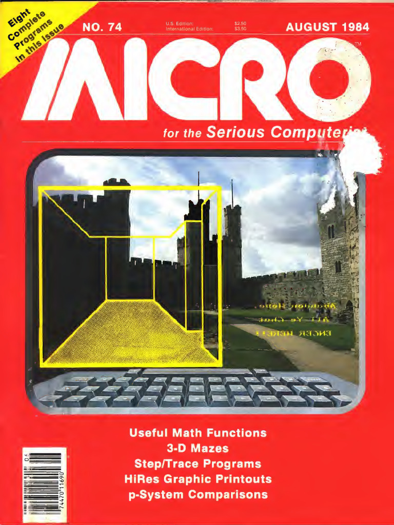 Micro NO. 74 1984-08 Micro US Text | PDF | Video Game Platforms ...