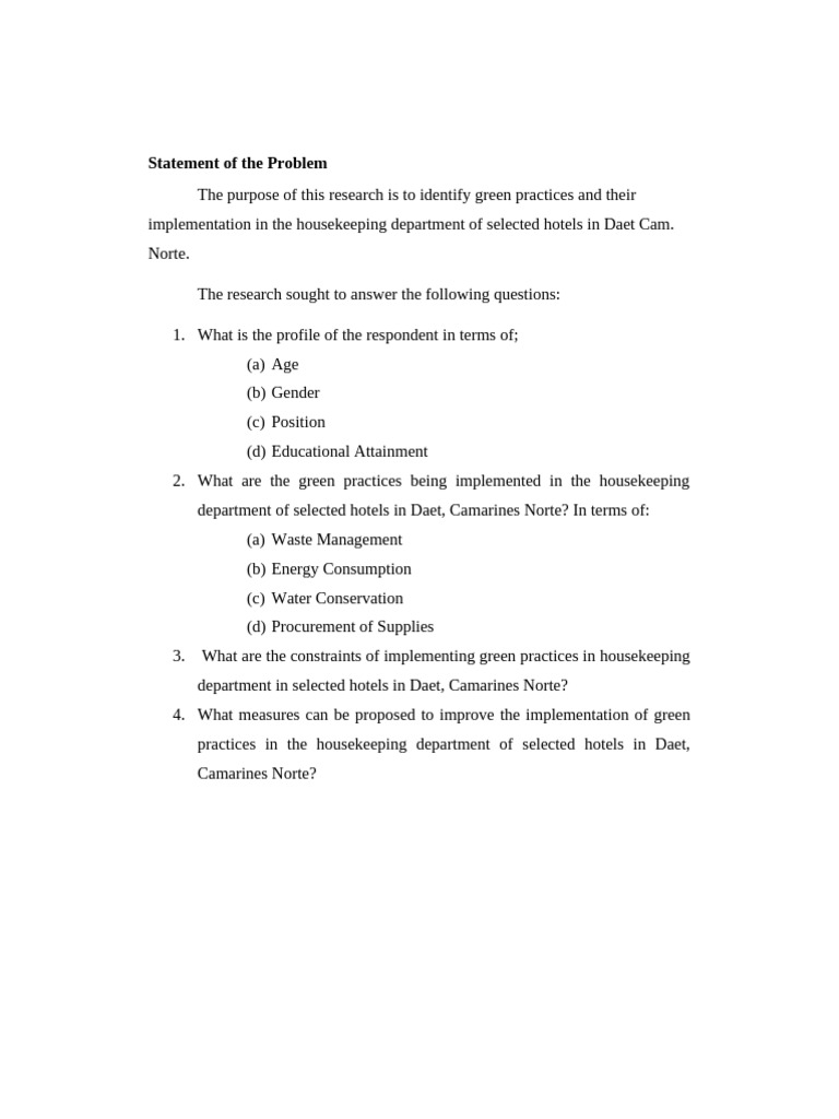 Revised SOP Questionnaire | PDF | Waste Management | Reuse