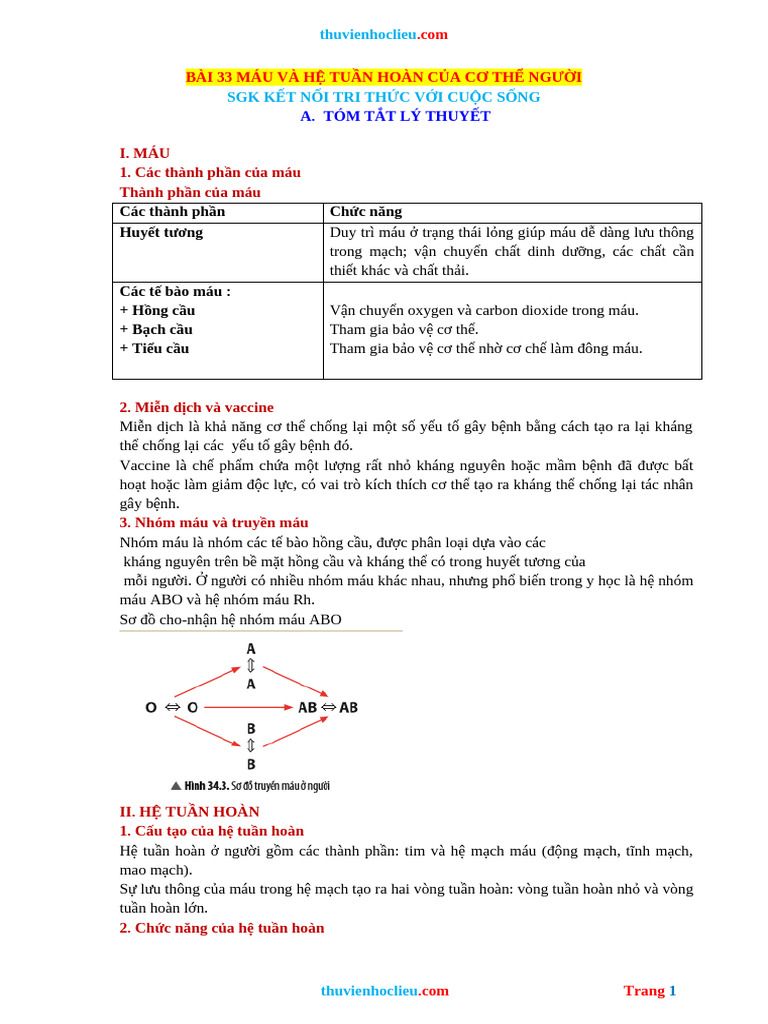 Chuyen de KHTN 8 Ket Noi Bai 33 | PDF