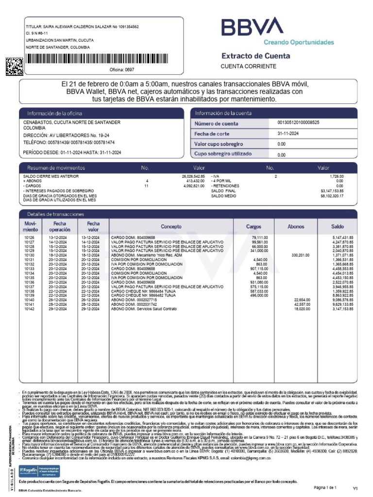 BBVA Mayo | PDF | Servicios financieros | Bancario