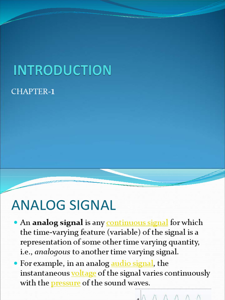 Analog vs Digital Signals Explained | PDF | Random Access Memory ...