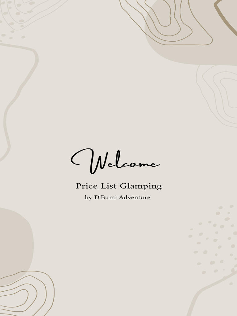 Dbumi Glamping | PDF