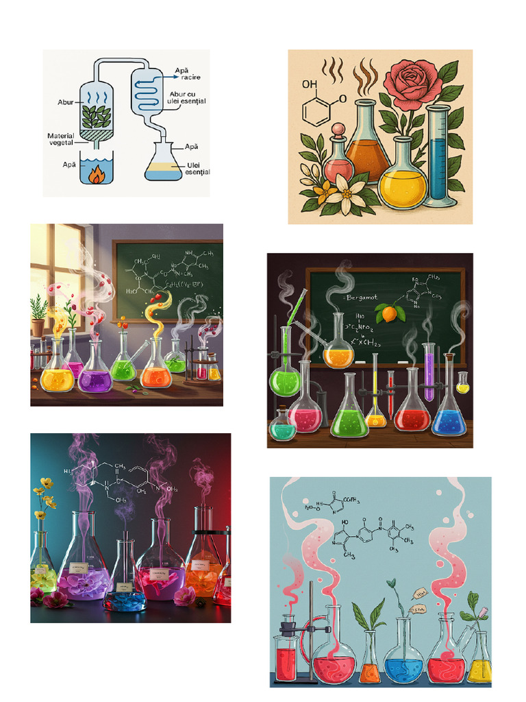 Chimie- arome, esente, parfumuri | PDF