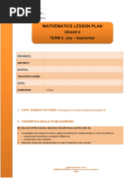 Grade 7 Numeric and Geometric Patterns | PDF | Numbers | Multiplication