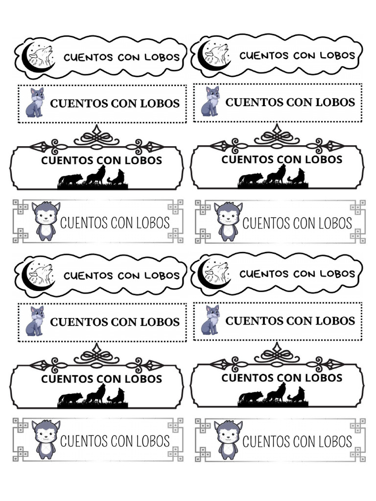 Cuentos Con Lobos | PDF