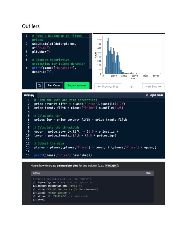 Outliers | PDF