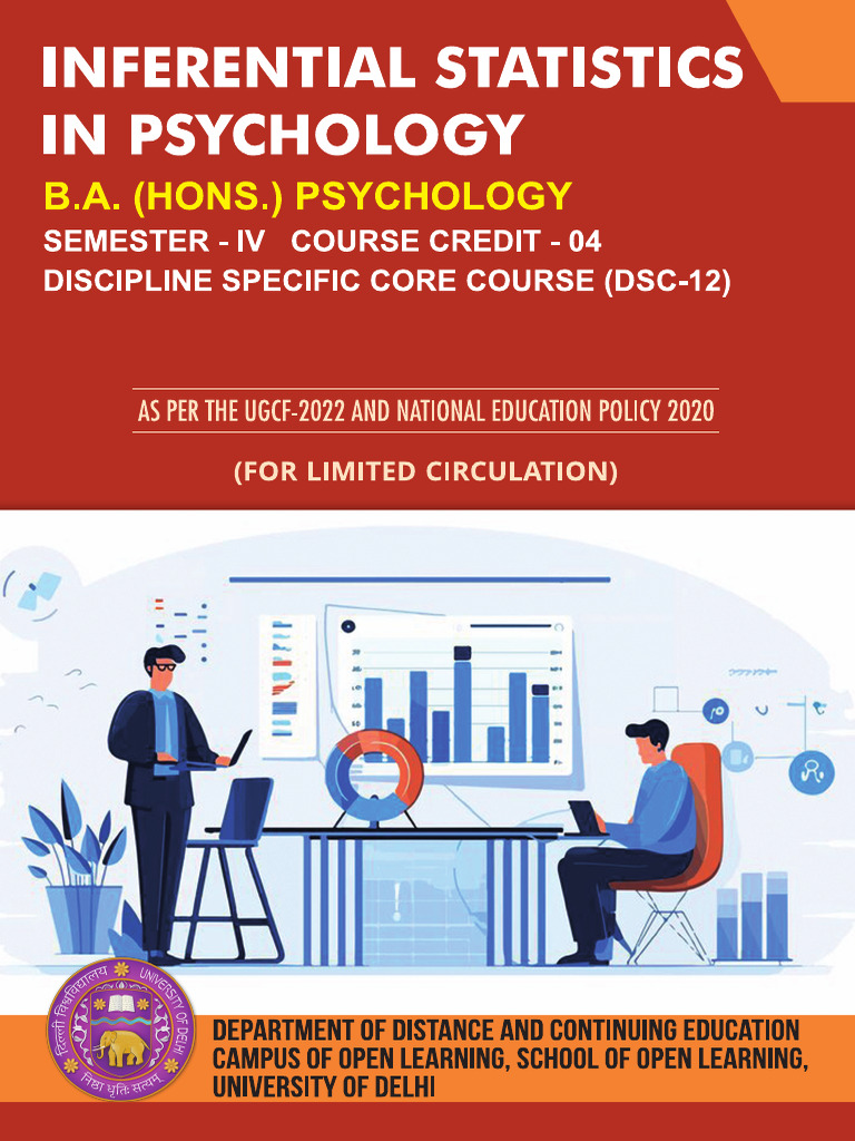 DSC 12 Inferential Statistics in Psychology | PDF | Statistics ...