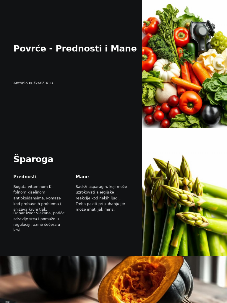 Povrce Prednosti I Mane | PDF