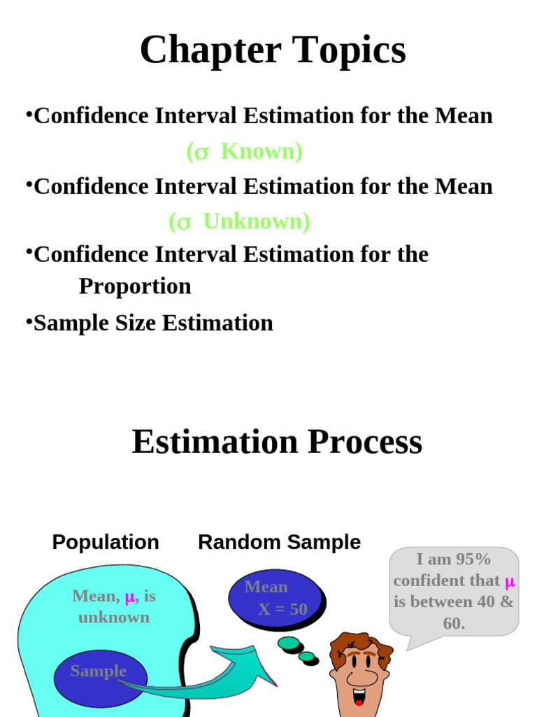 7confidence Interval | PDF | Estimation Theory | Confidence Interval