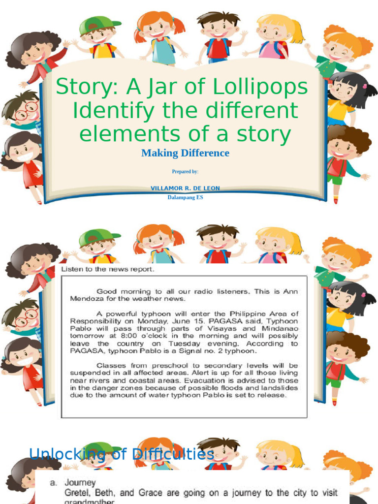 A Jar of Lollipops | PDF