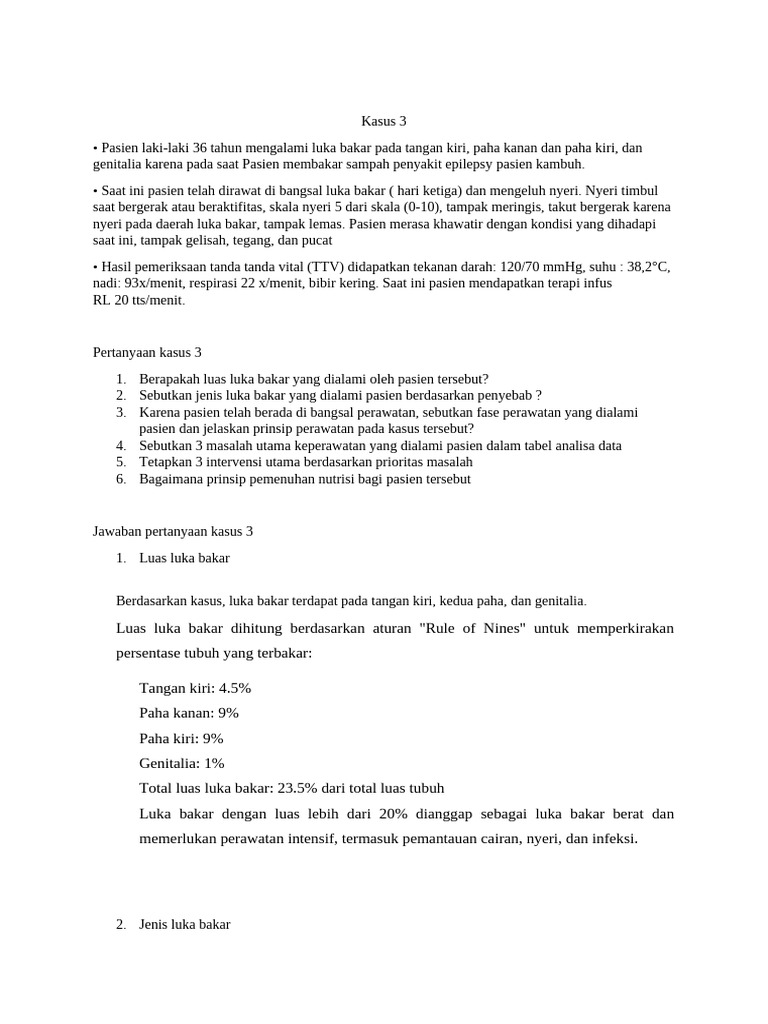 Sanggahan - Kasus - 3 Revisi | PDF