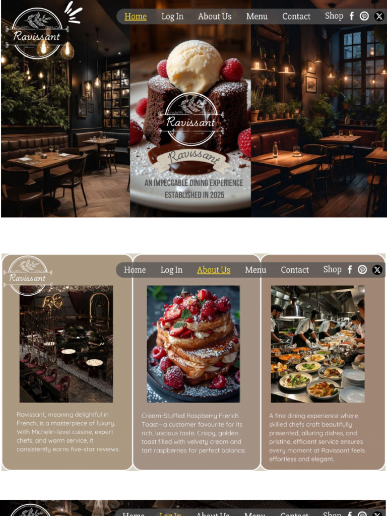 ICT Project Custom Restaurant | PDF