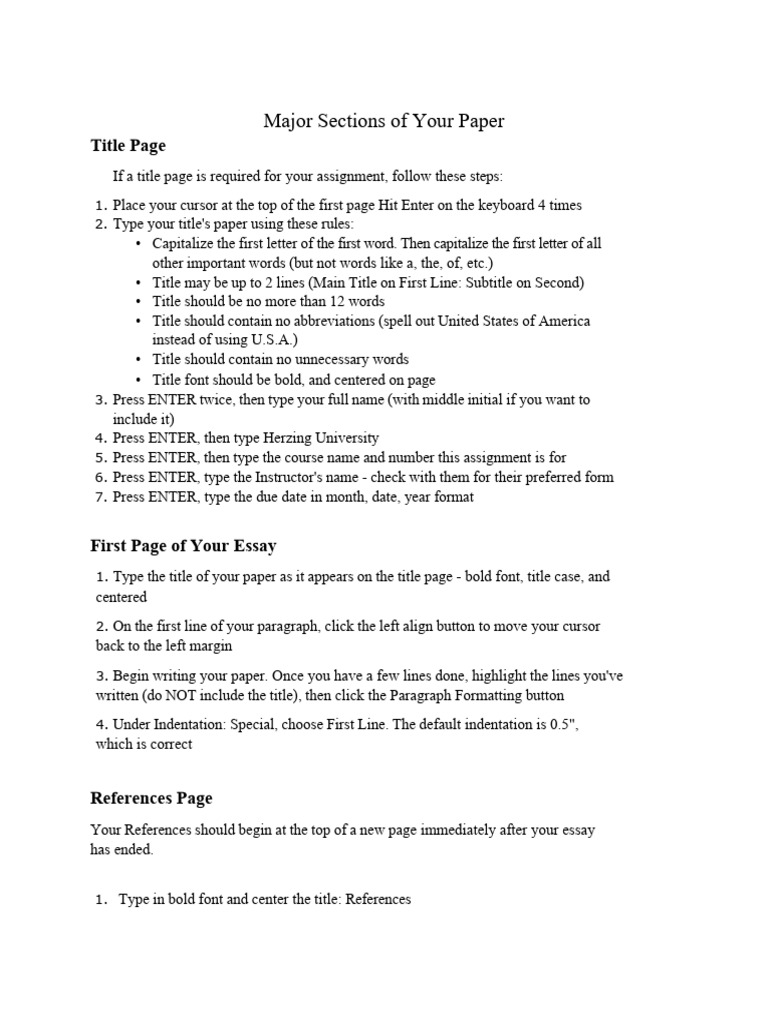 APA Formatting Instructions Part 2 | PDF | Paragraph | Citation
