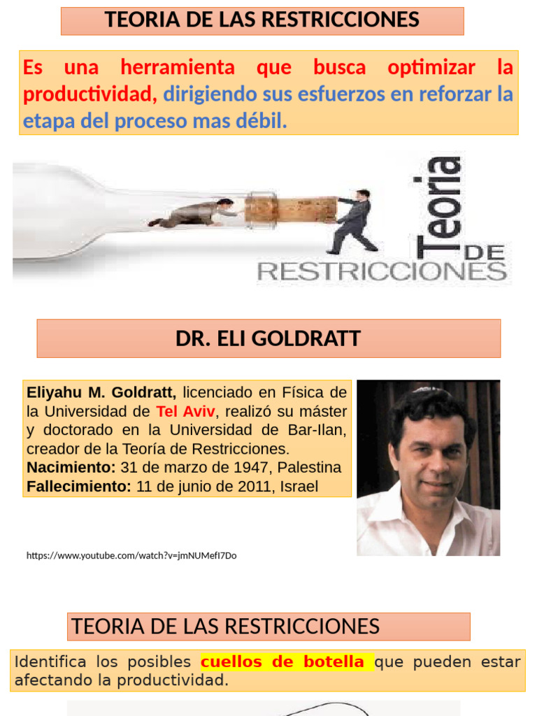 Teoria de Restricciones | PDF | Business | Mercado (economía)