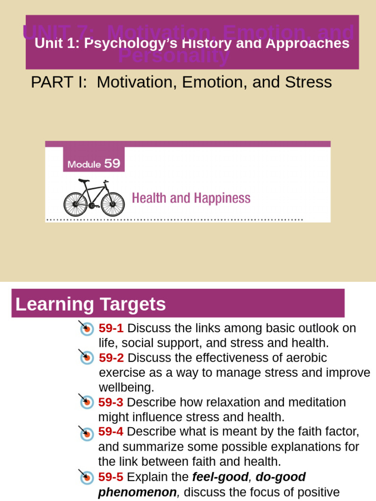 Stress Management: Health and Happiness | PDF | Positive Psychology ...