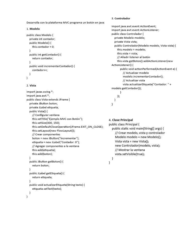 Estructura III XDXD | PDF | Java (lenguaje de programación) | Constructor (Programación ...