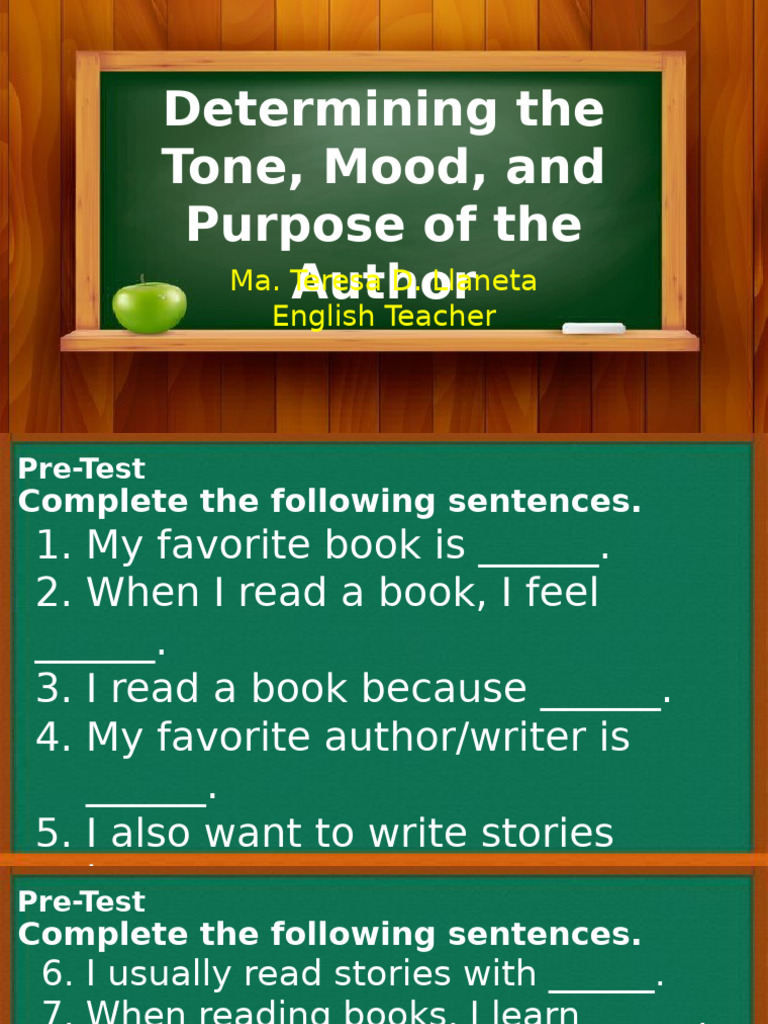Tone and Purpose in Literature | PDF | Pancake
