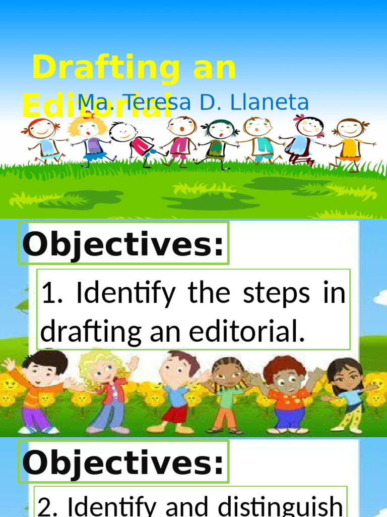 Drafting An Editorial.. | PDF | Essays | Argument