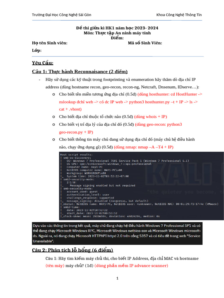 Mau Thi Gk Ttanmt | PDF