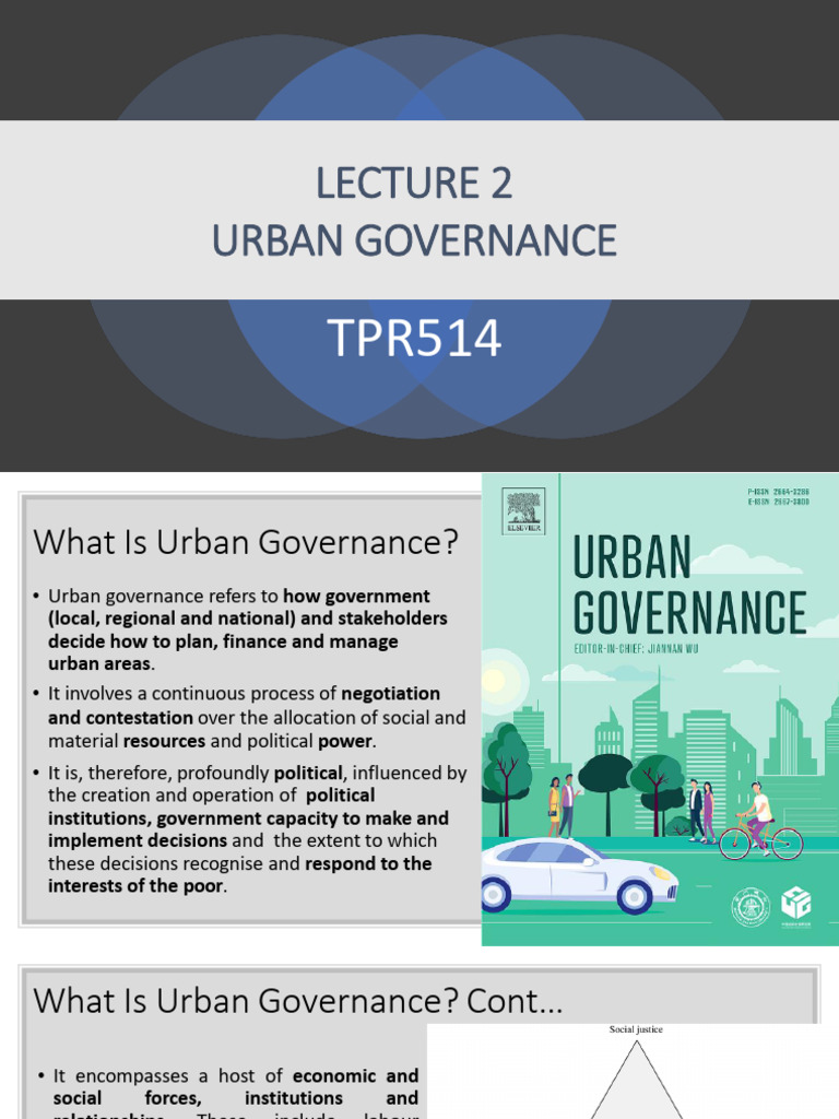 Understanding Urban Governance Dynamics | PDF | Governance | Poverty