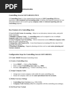 Assigning Controlling Areas and Company Codes | PDF | Cost Accounting ...