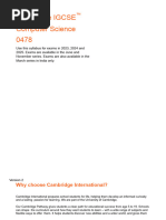 Cambridge IGCSE 0478 Computer Science Syllabus For Examination in 2026, 2027 and 2028 | PDF
