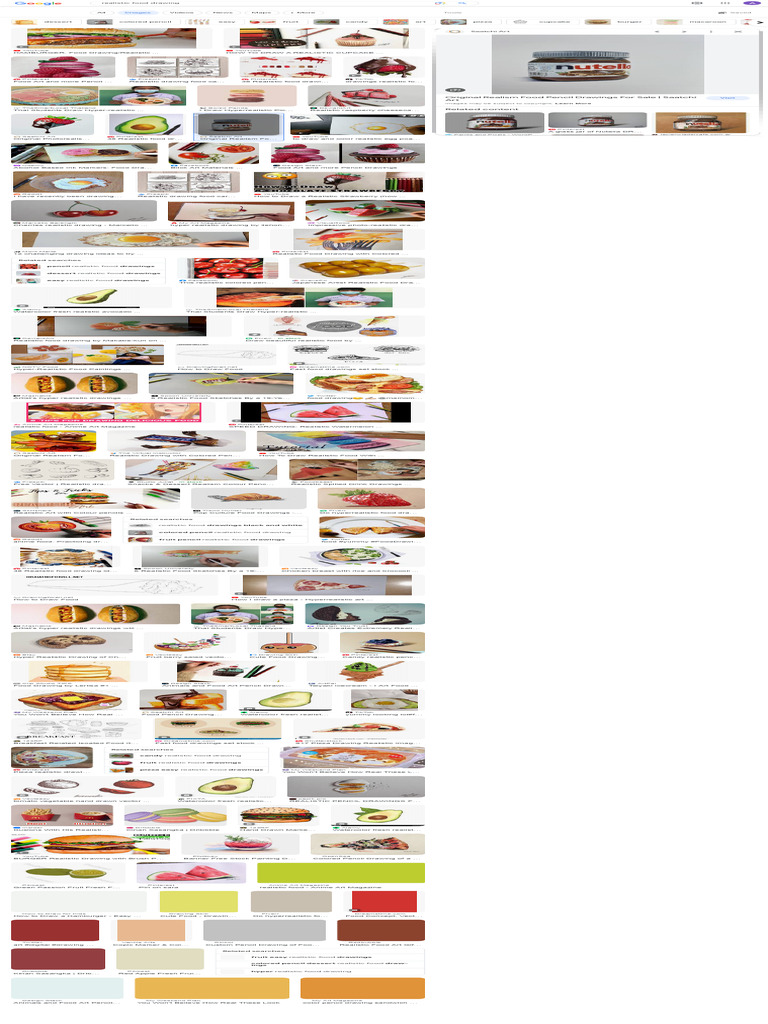 Realistic Food Drawing - Google Search | PDF | Drawing | Foods