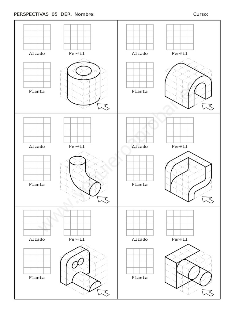 Plantilla de Vistas Arquitectónicas | PDF