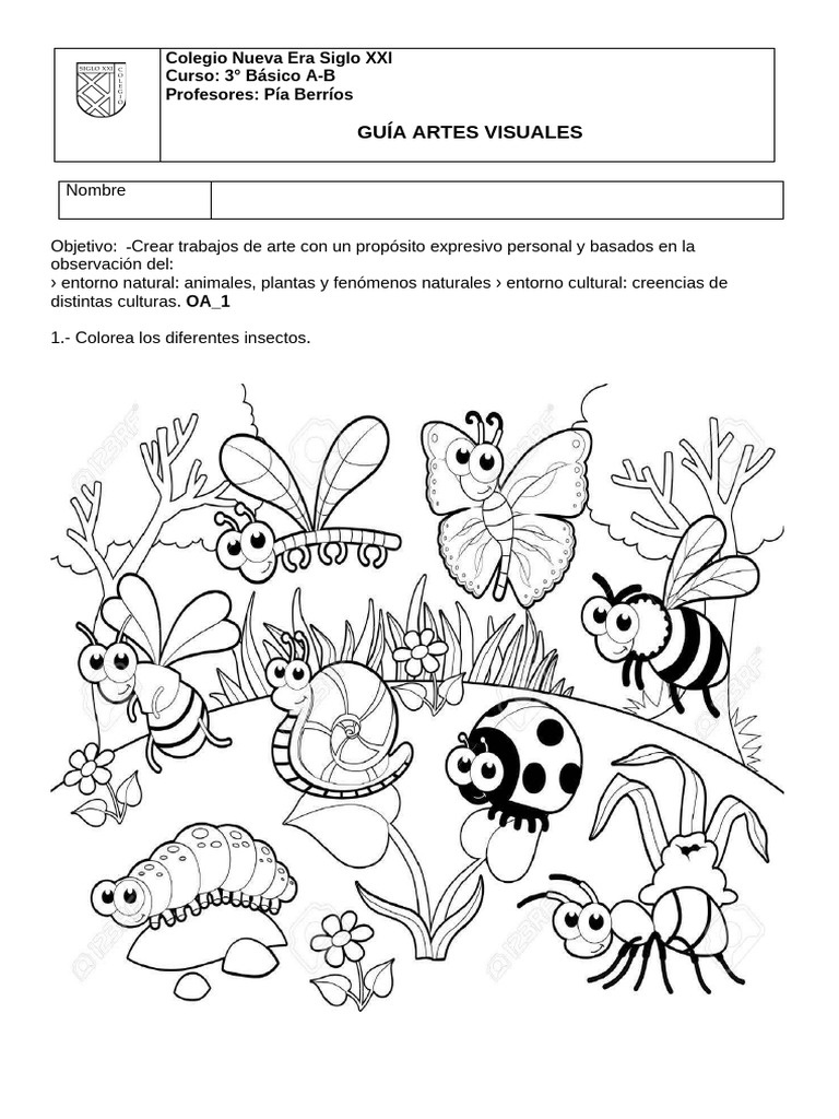 Guia Artes Visuales 1 | PDF